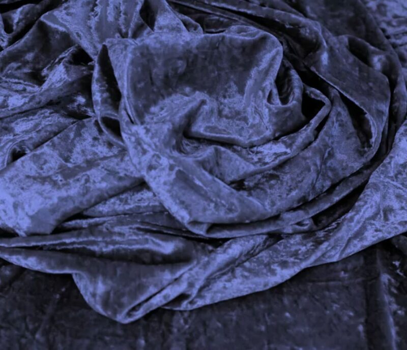 Tumši zils samta galdauts | Galdautu noma pasākumiem | EventRent